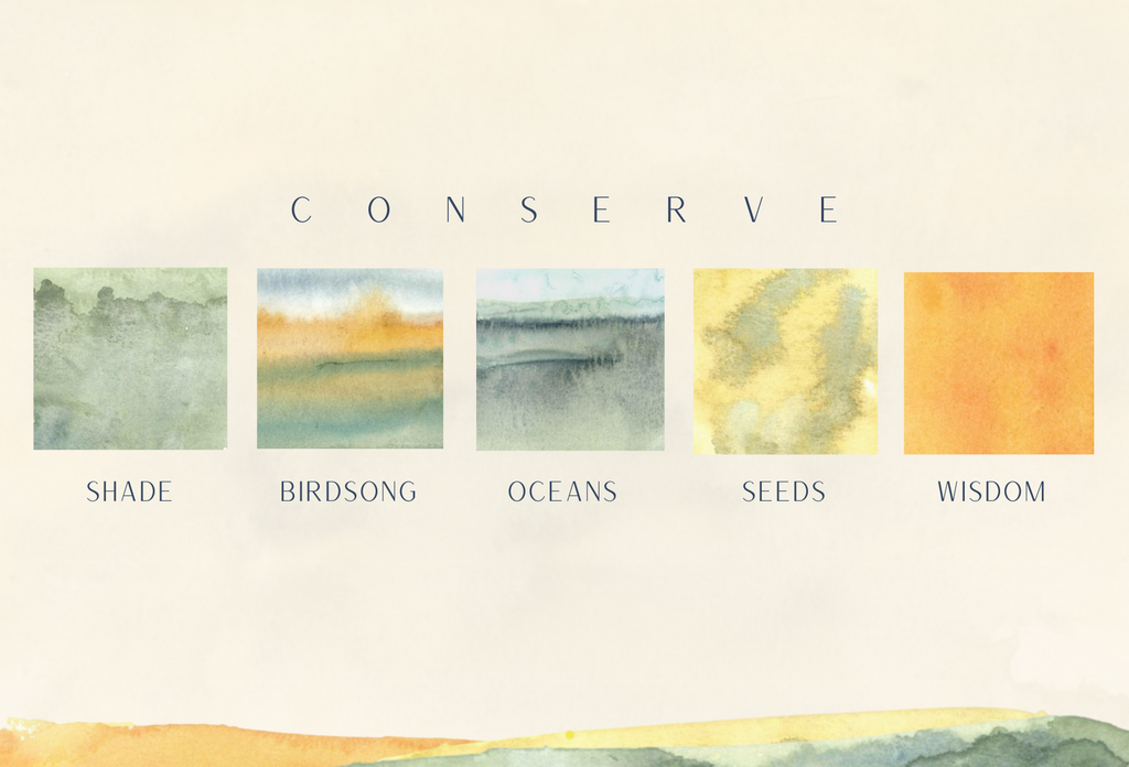 Conserve, WISDOM—greeting card – Leafy Lexicon